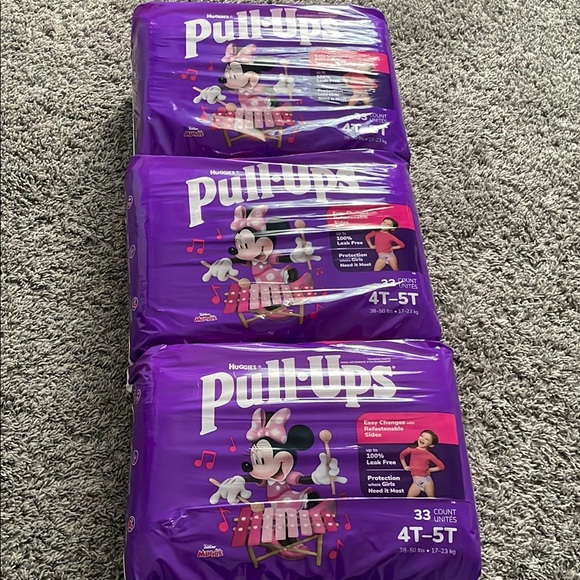 Huggies | Accessories | Huggies Pullups Training Pants 4t5t Brand New ...